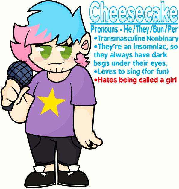 Cheesecake - My FNF OC Ref Sheet - ibisPaint