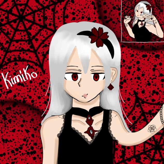 Re-drawing my old oc - ibisPaint