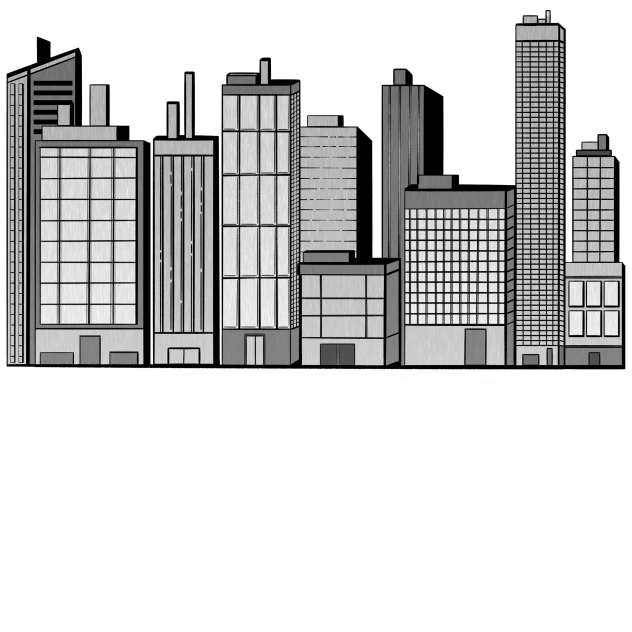 Buildings 3 Grey - ibisPaint