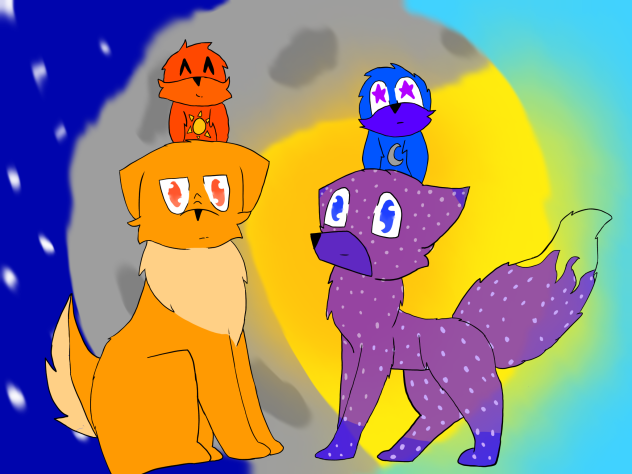 Elemental pets - ibisPaint