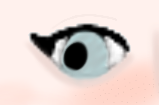 gray blue eye - ibisPaint