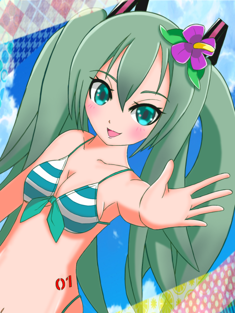 初音ミク(summer.) - ibisPaint