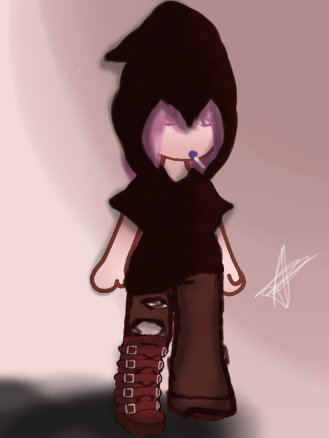 emo pink gril~ - ibisPaint