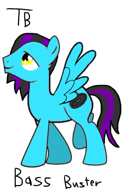 OC MLP 1; Bass Buster - ibisPaint