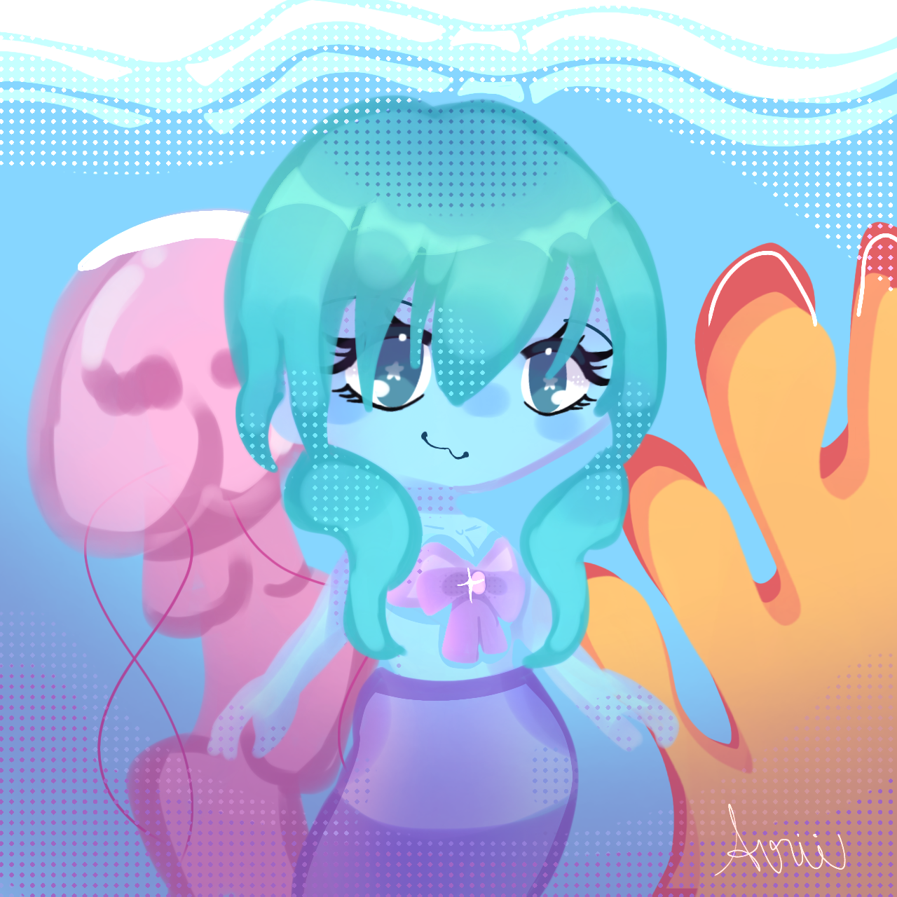 ׂׂૢ Under the water 💦 - ibisPaint