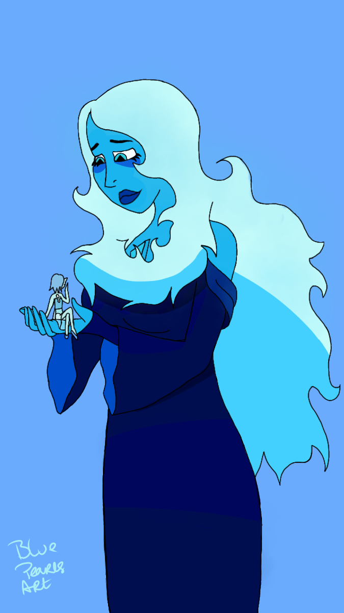 Blue Diamond and her Pearl - ibisPaint