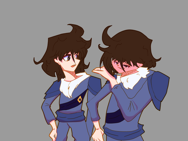 twin siblings - ibisPaint