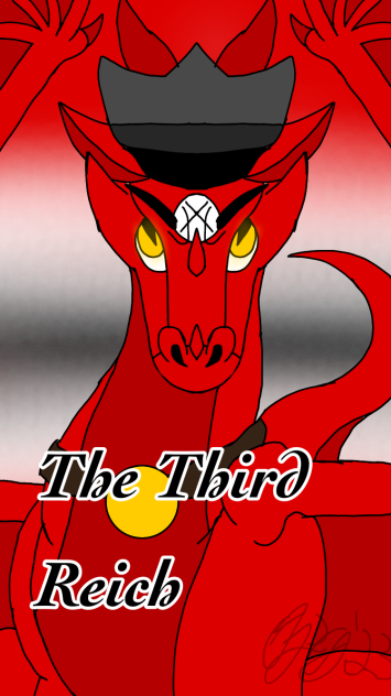 The Third Reich as a WoF dragon - ibisPaint