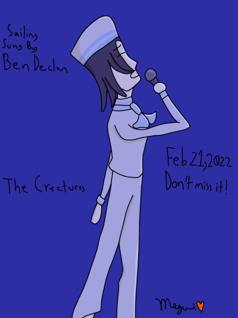 Sailing Poster The Creatures - ibisPaint