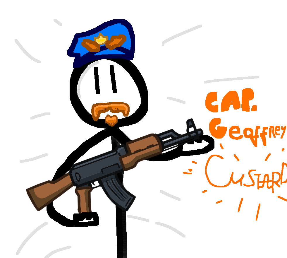 Captain Geoffrey Custard(Henry Stickmin) - ibisPaint