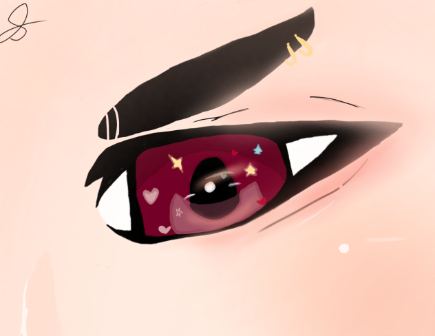 f fire red eye 👁️_استعادة2 - ibisPaint