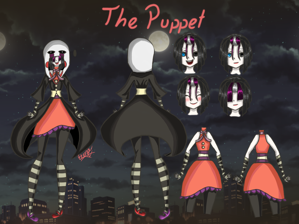 #FNAFHS Puppet the music box - ibisPaint