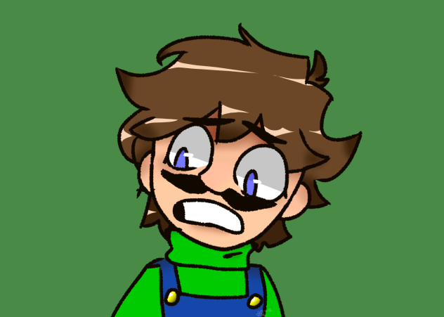 Another Drawing of Luigi - ibisPaint