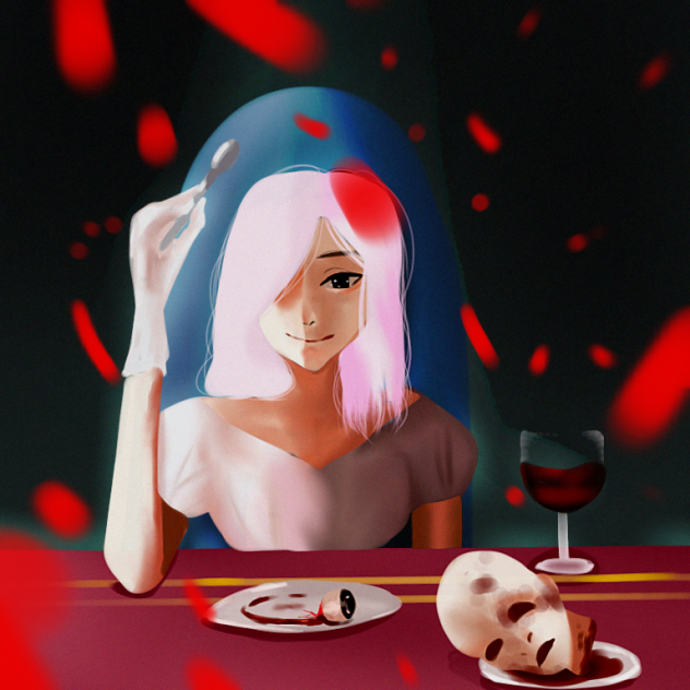 eat blood - ibisPaint