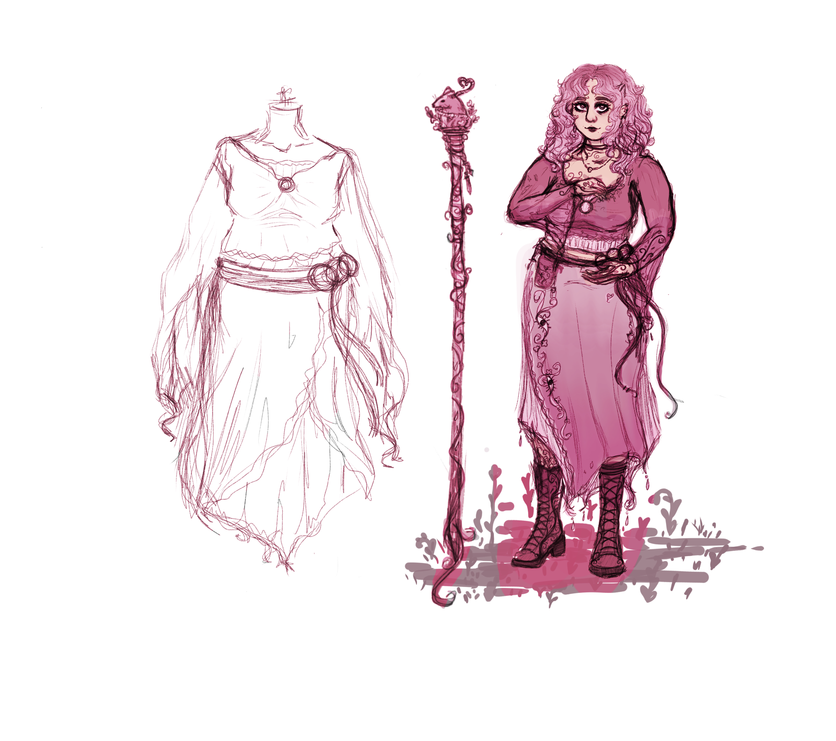 rat witch - ibisPaint