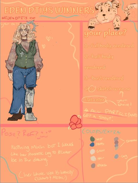 Winners sheet!! - ibisPaint