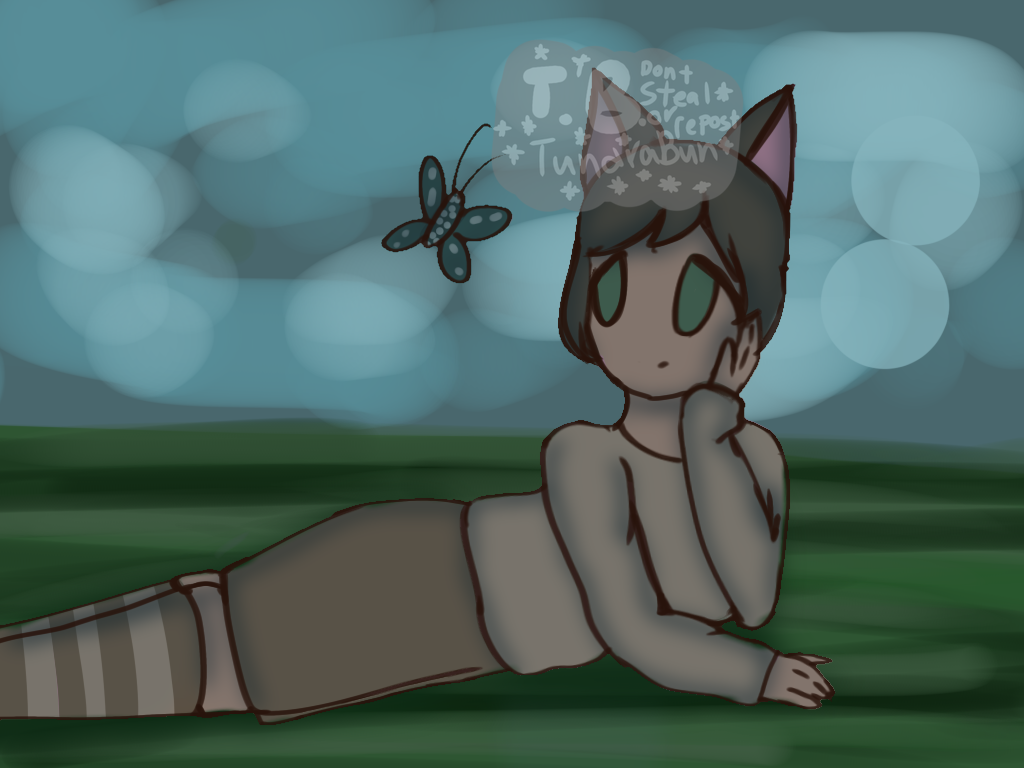 Pixie Bob Cat girl - ibisPaint