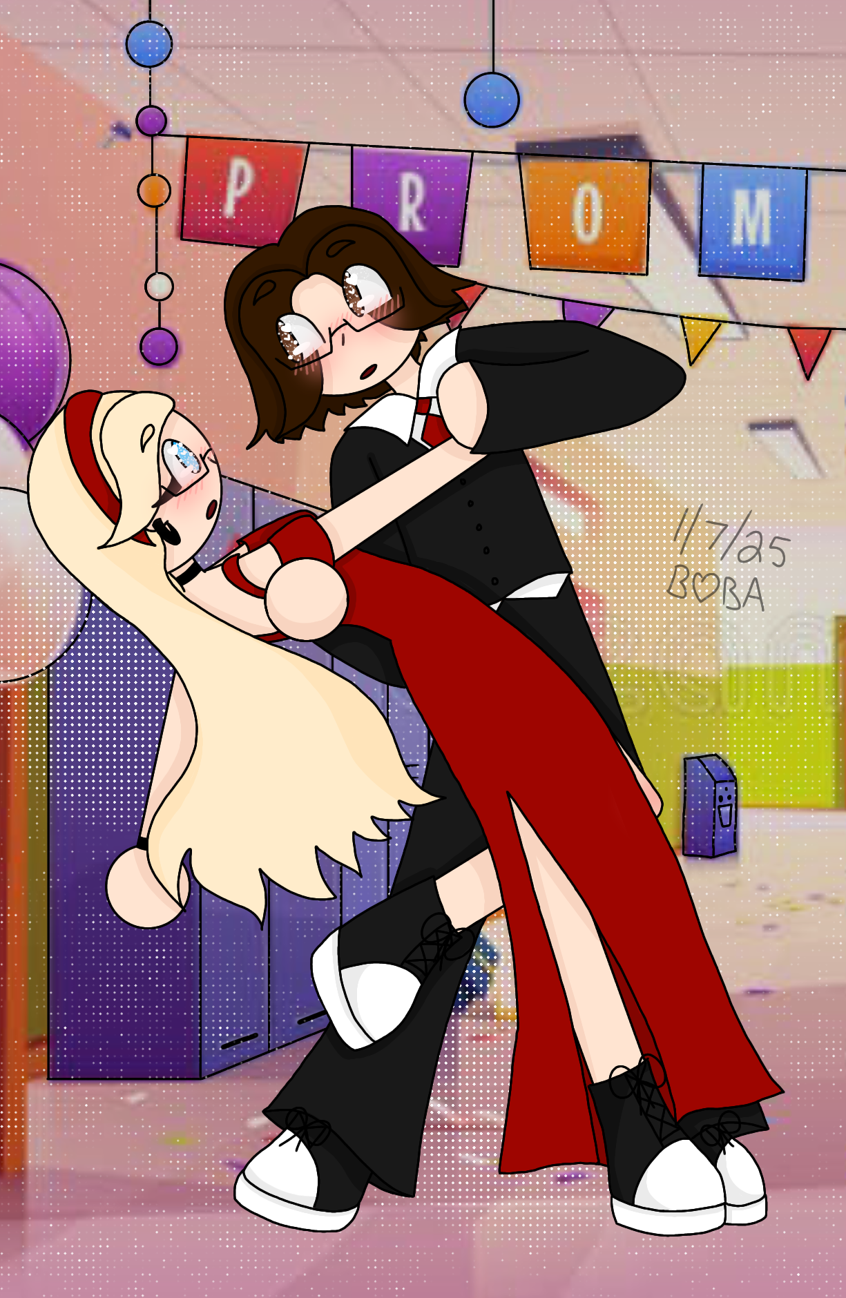 Alex and Asher at Prom!!! - ibisPaint