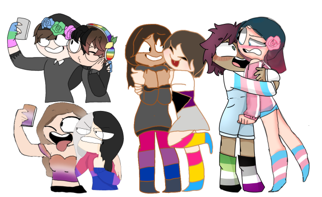 Pride collab - ibisPaint