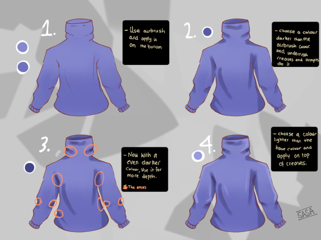 How To Colour Clothes - ibisPaint