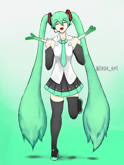 hatsune miku - ibisPaint