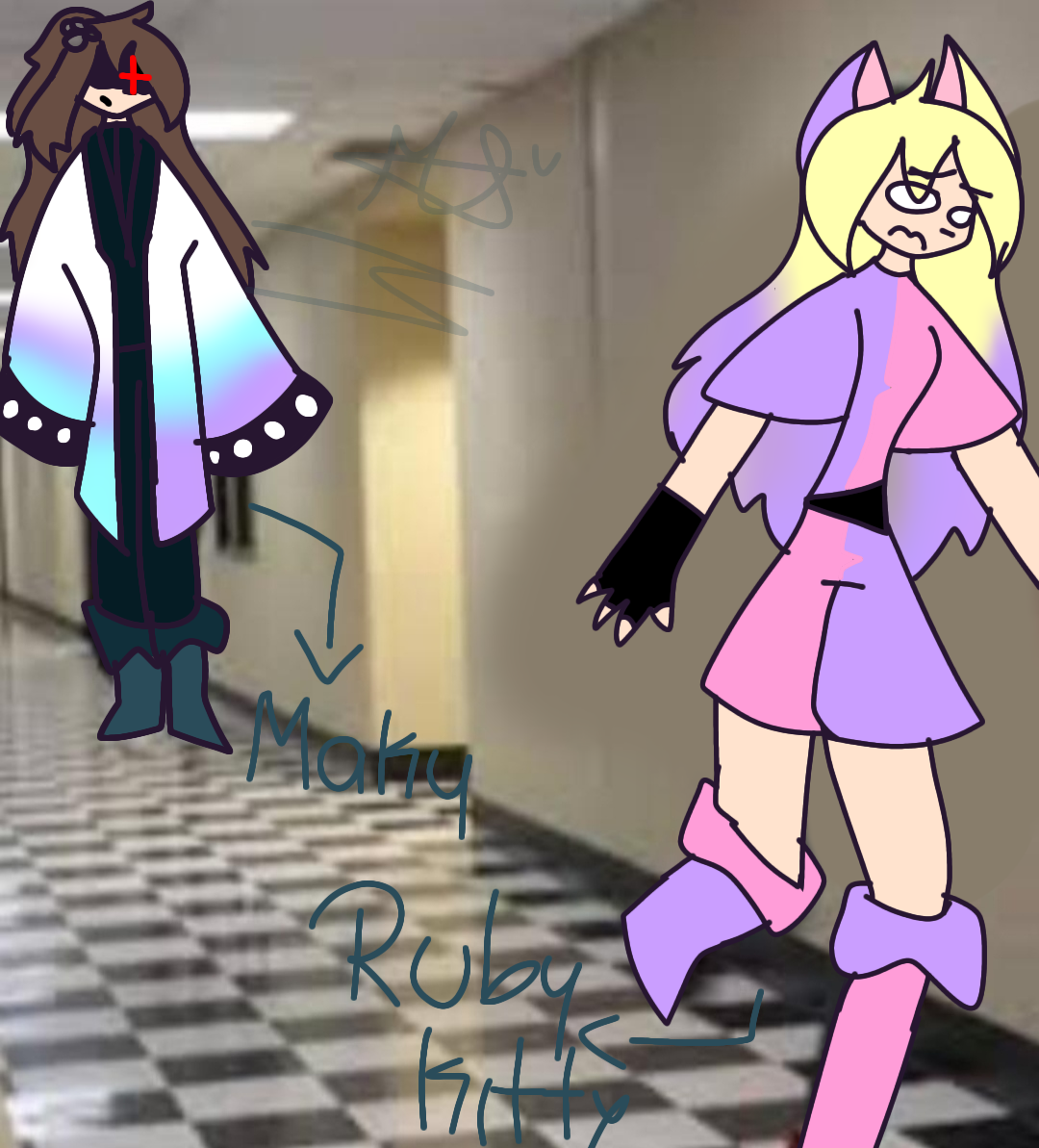 Maky y ruby - ibisPaint