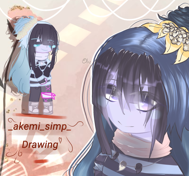 Akemi_Simp Drawing. 'cuz why not - ibisPaint