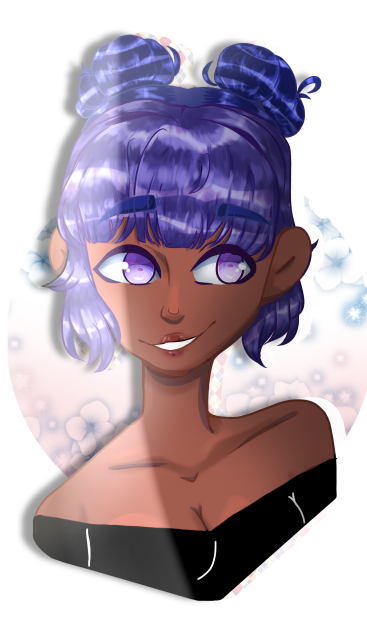 Miss Blue Hair - ibisPaint