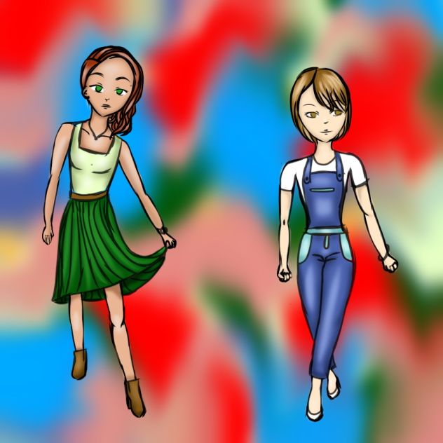 modern womans - ibisPaint