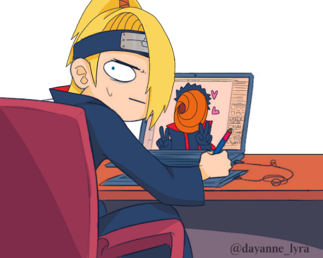 Deidara x Tobi 💕 - ibisPaint