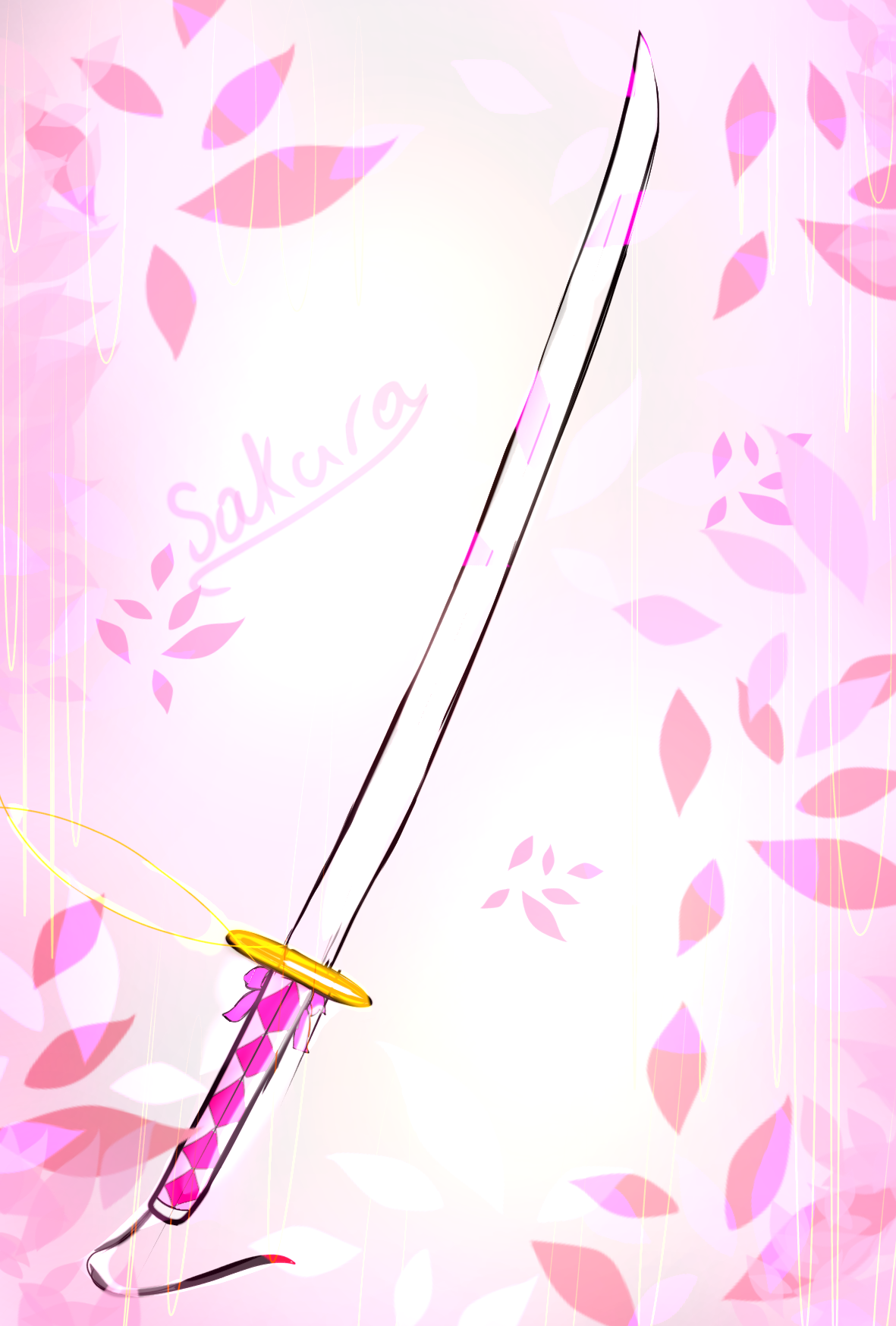 Sakura Katana - ibisPaint