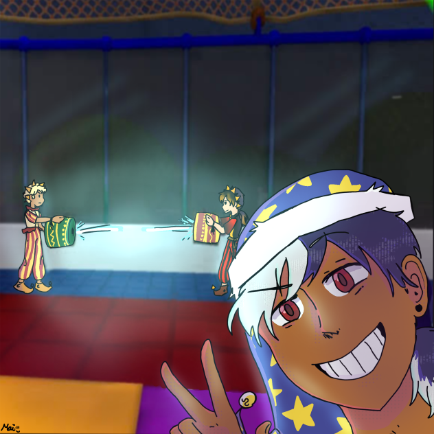 Moon, Sun and Eclipse - ibisPaint