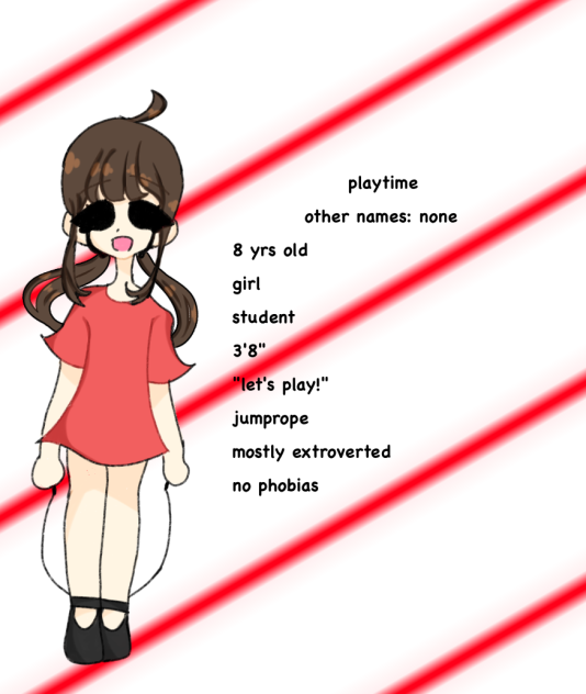 character profile-playtime - ibisPaint