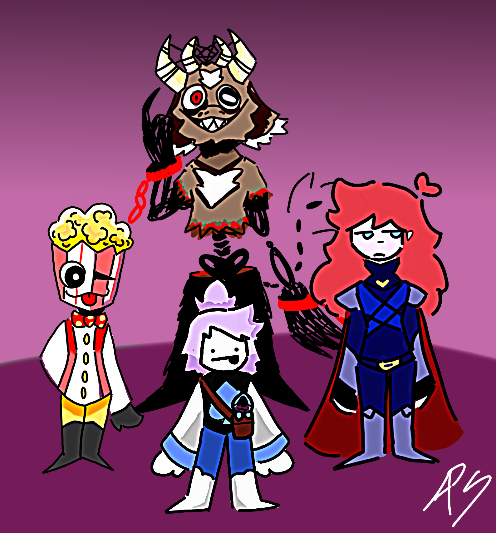 Video game ocs - ibisPaint