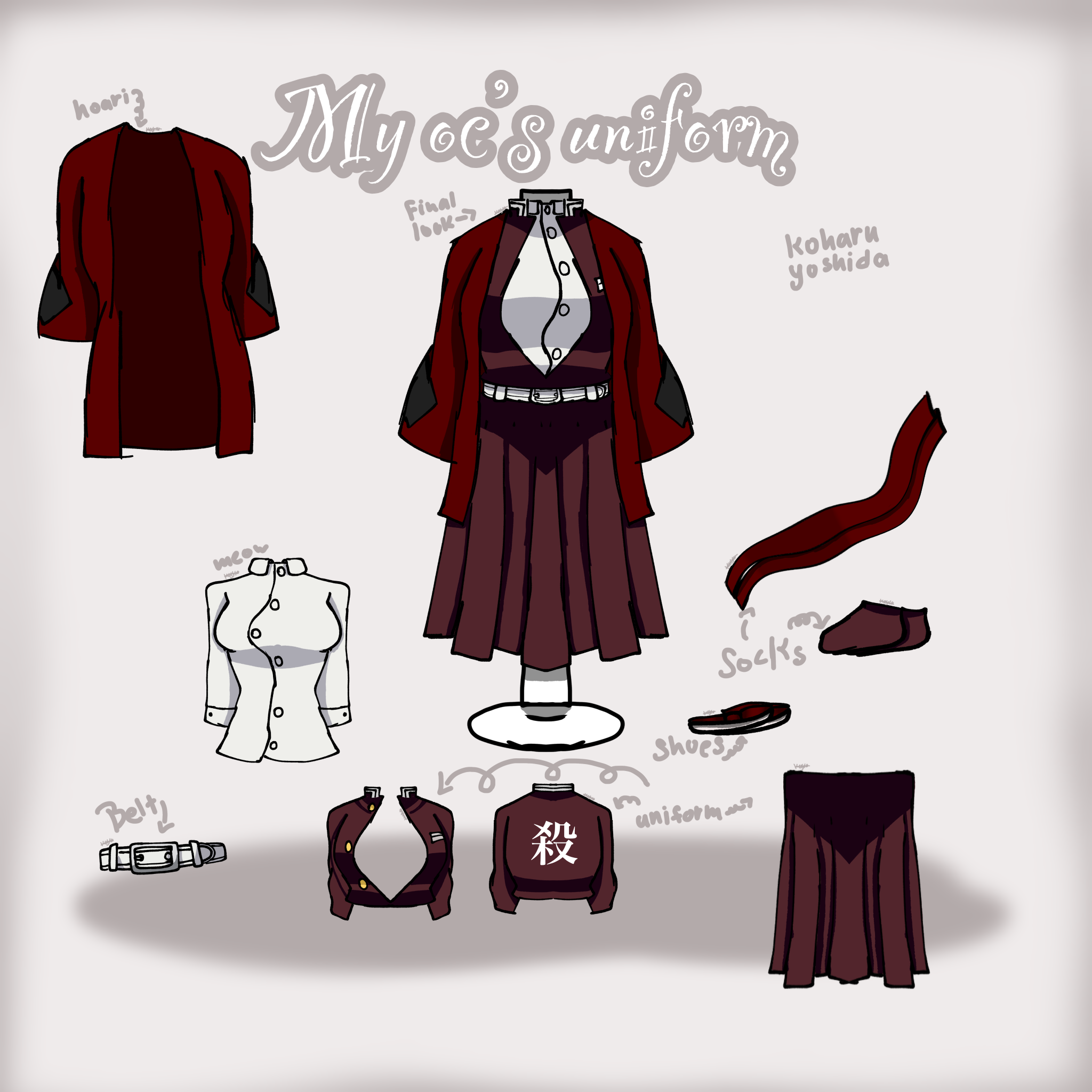 My kny oc uniform - ibisPaint