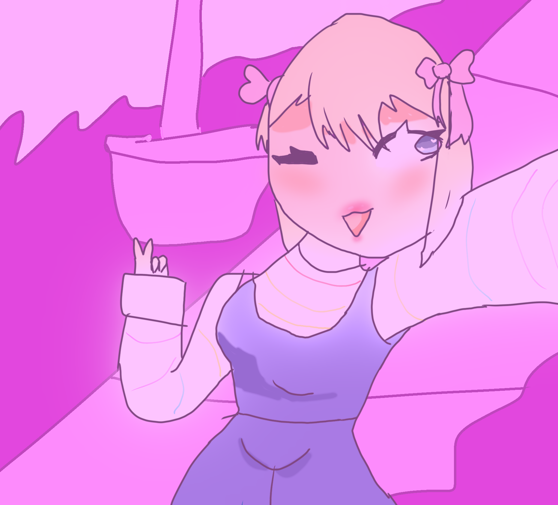 Mid day walk💚 - ibisPaint