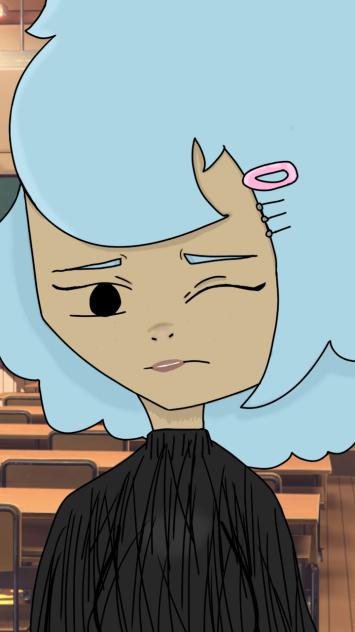 sad slash scared girl - ibisPaint