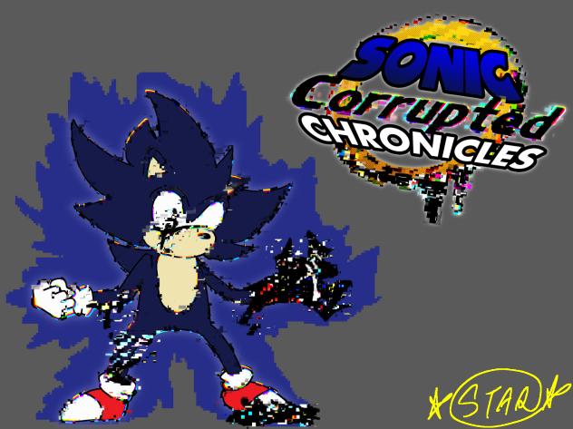 Corrupted TGT Sonic - ibisPaint