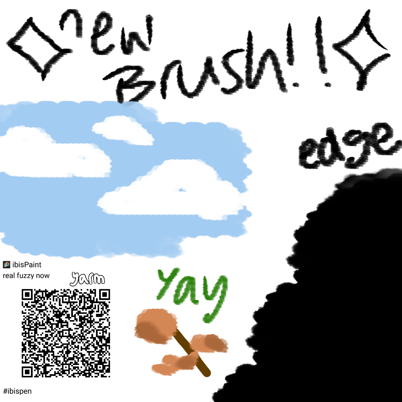 fuzzy ish brush idk - ibisPaint