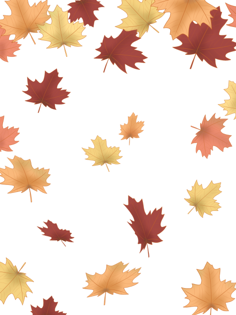 Falling autumn leaves - ibisPaint