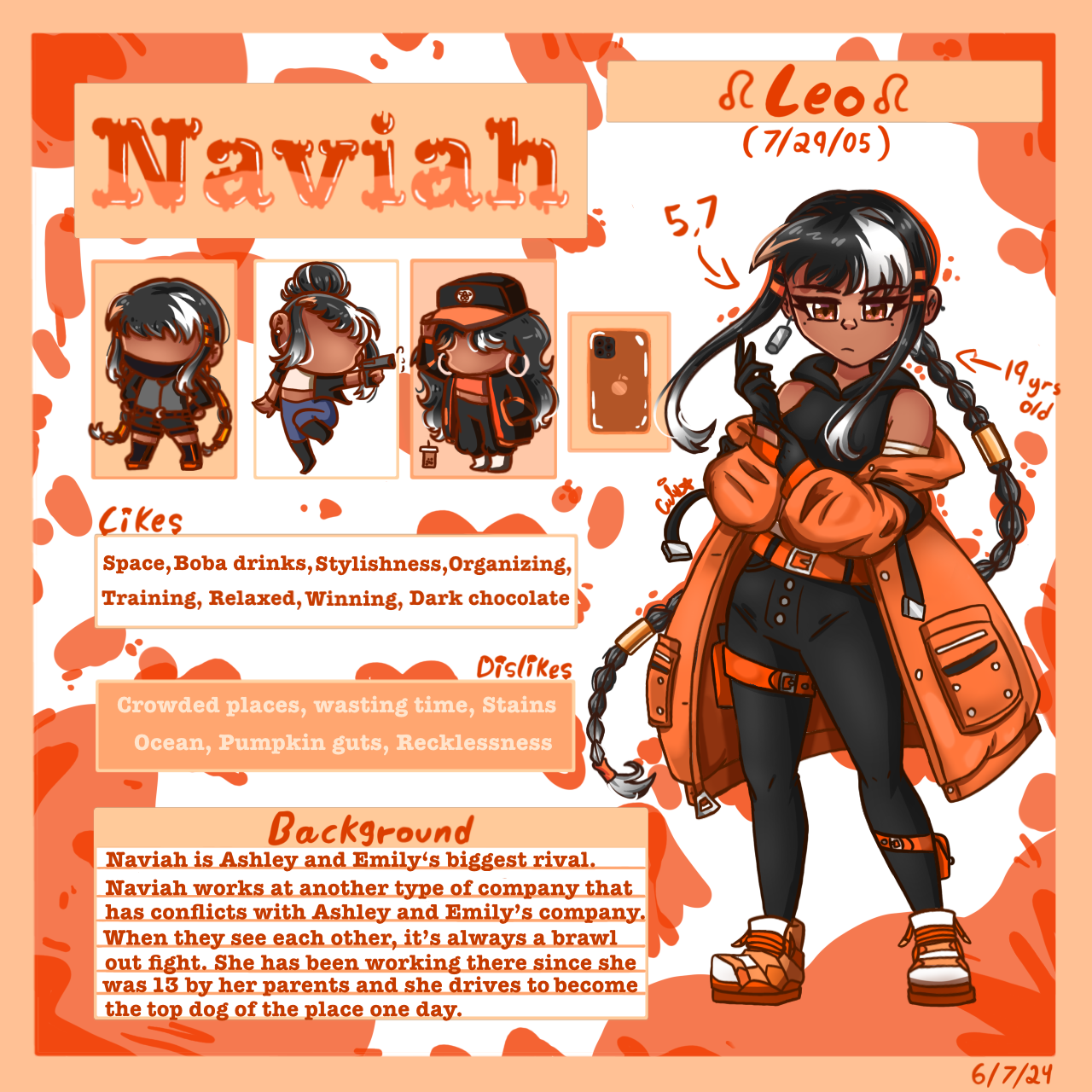 Naviah info Oc - ibisPaint