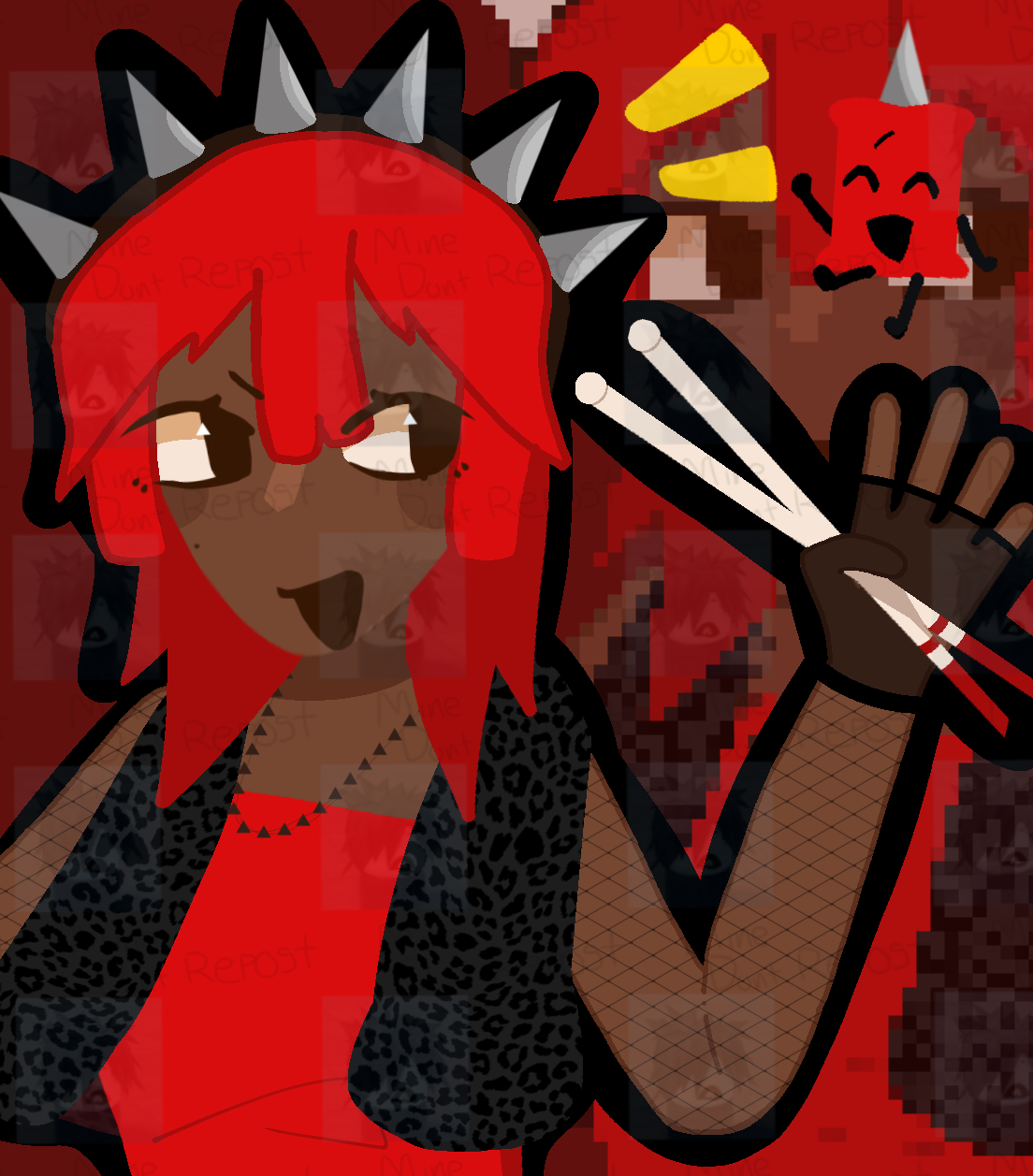 PIN BFDI HUMAN DESIGN - ibisPaint