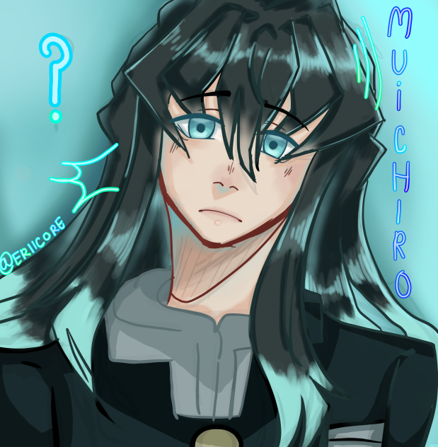 Muichiro in my style!! - ibisPaint
