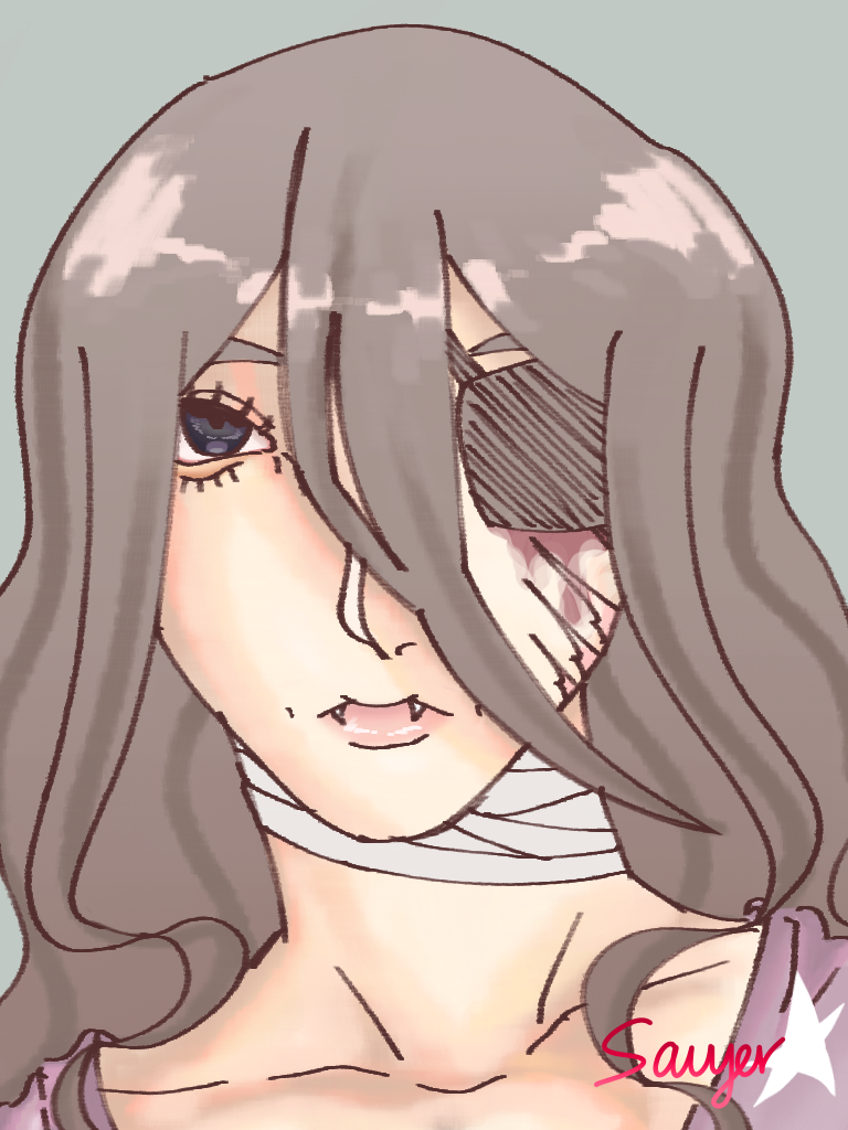 Trying a diff art style - ibisPaint