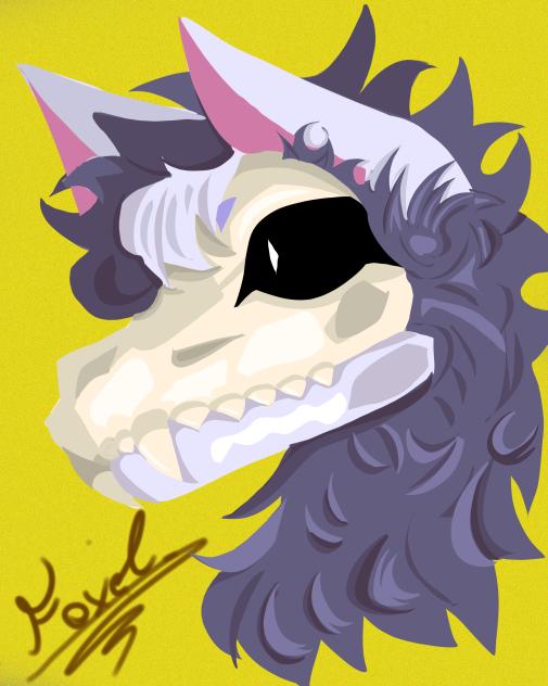 Fox Skull - ibisPaint