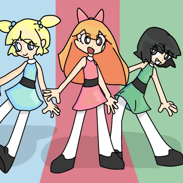 Powerpuff girls - ibisPaint