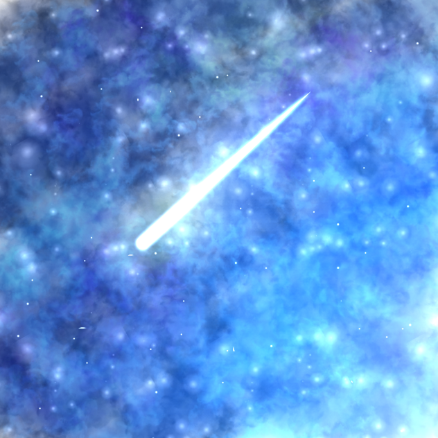 shooting star - ibisPaint