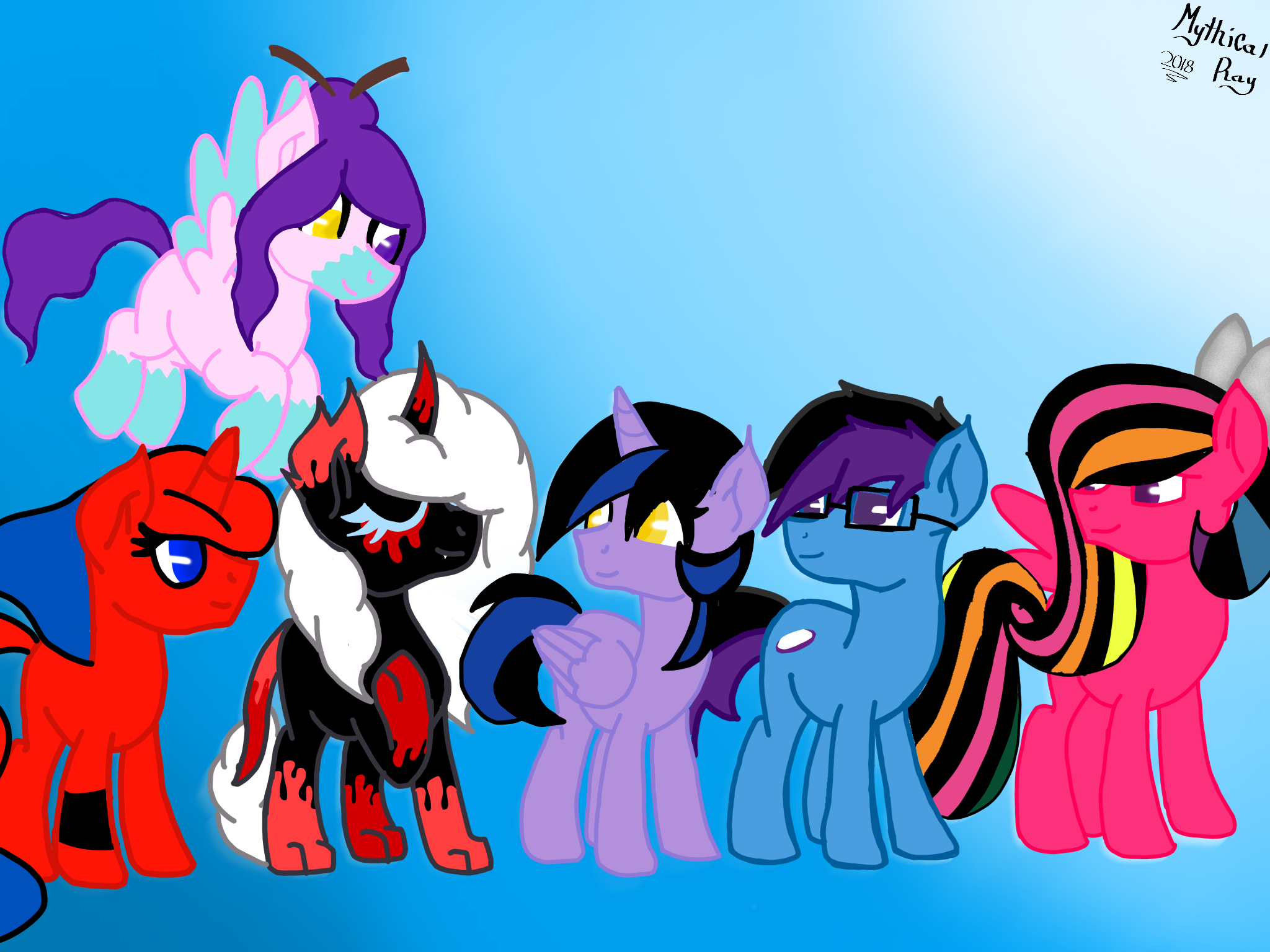 My Mane 6 - ibisPaint