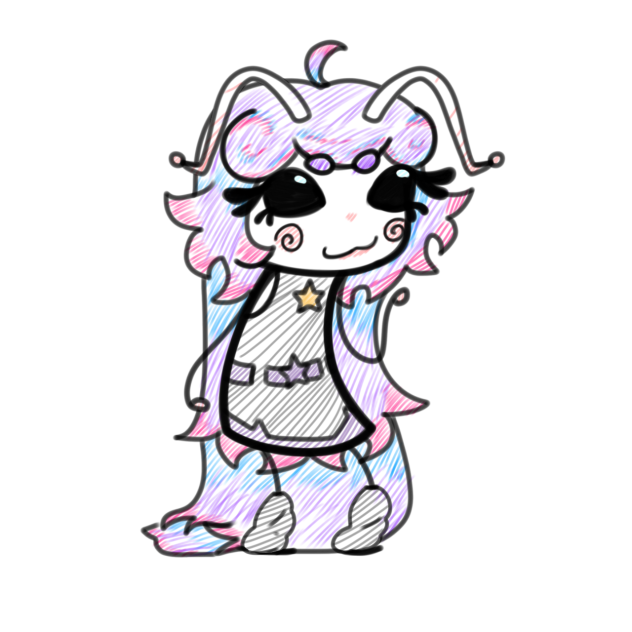 Tiny doodle 🩷🩵 - ibisPaint