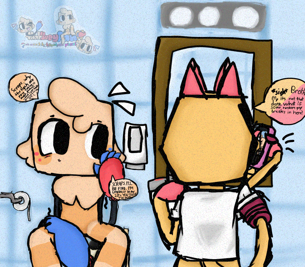 scraps let him crap in peace 💀 - ibisPaint